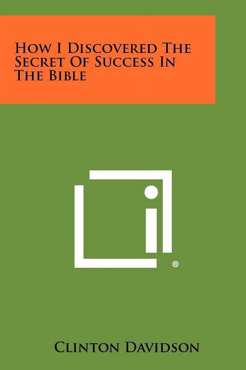 How I Discovered The Secret Of Success In The Bible - Walmart Business ...