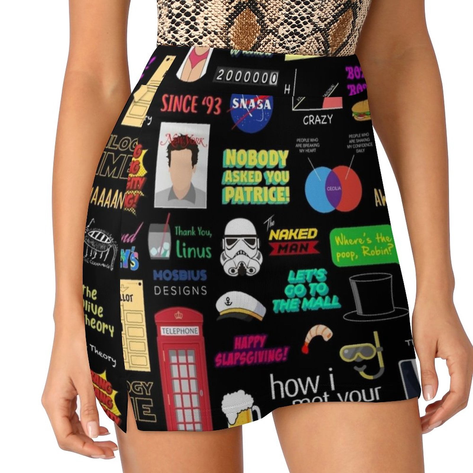 How I Met Your Mother | Himym | Tv Show | Collage Korean Fashion Skirt ...