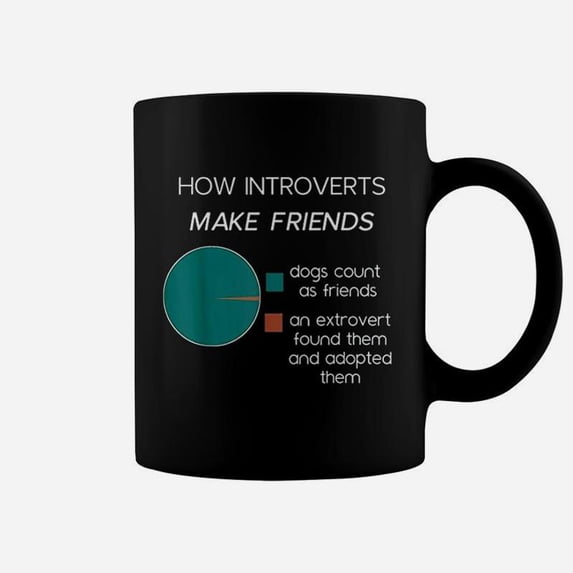 How Introverts Make Friends Coffee Mug - Walmart.com