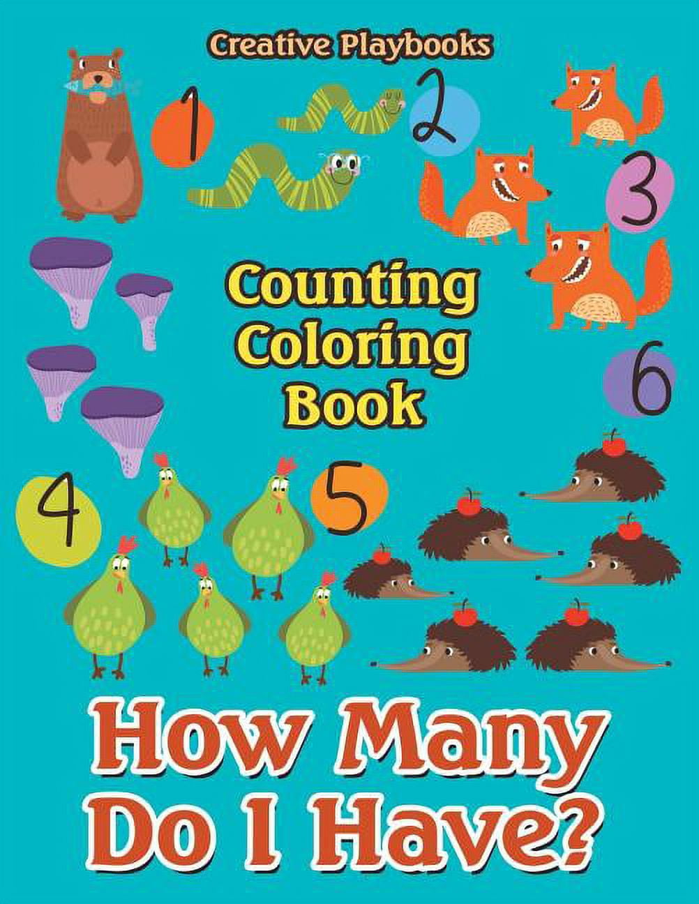 How Many Do I Have? Counting Coloring Book (Paperback) - Walmart.com