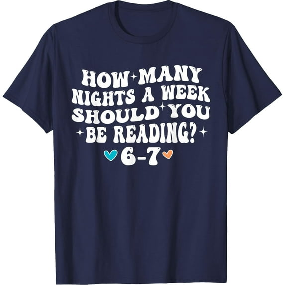 How Many Nights Funny Meme Six Seven Teacher T-Shirt - Walmart.com
