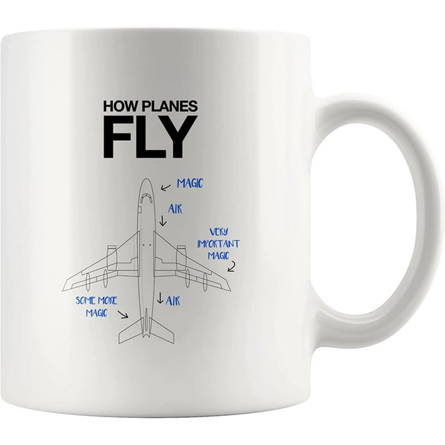 How Planes Fly Pilot s Aviation Aerospace Engineer Student Airplane ...