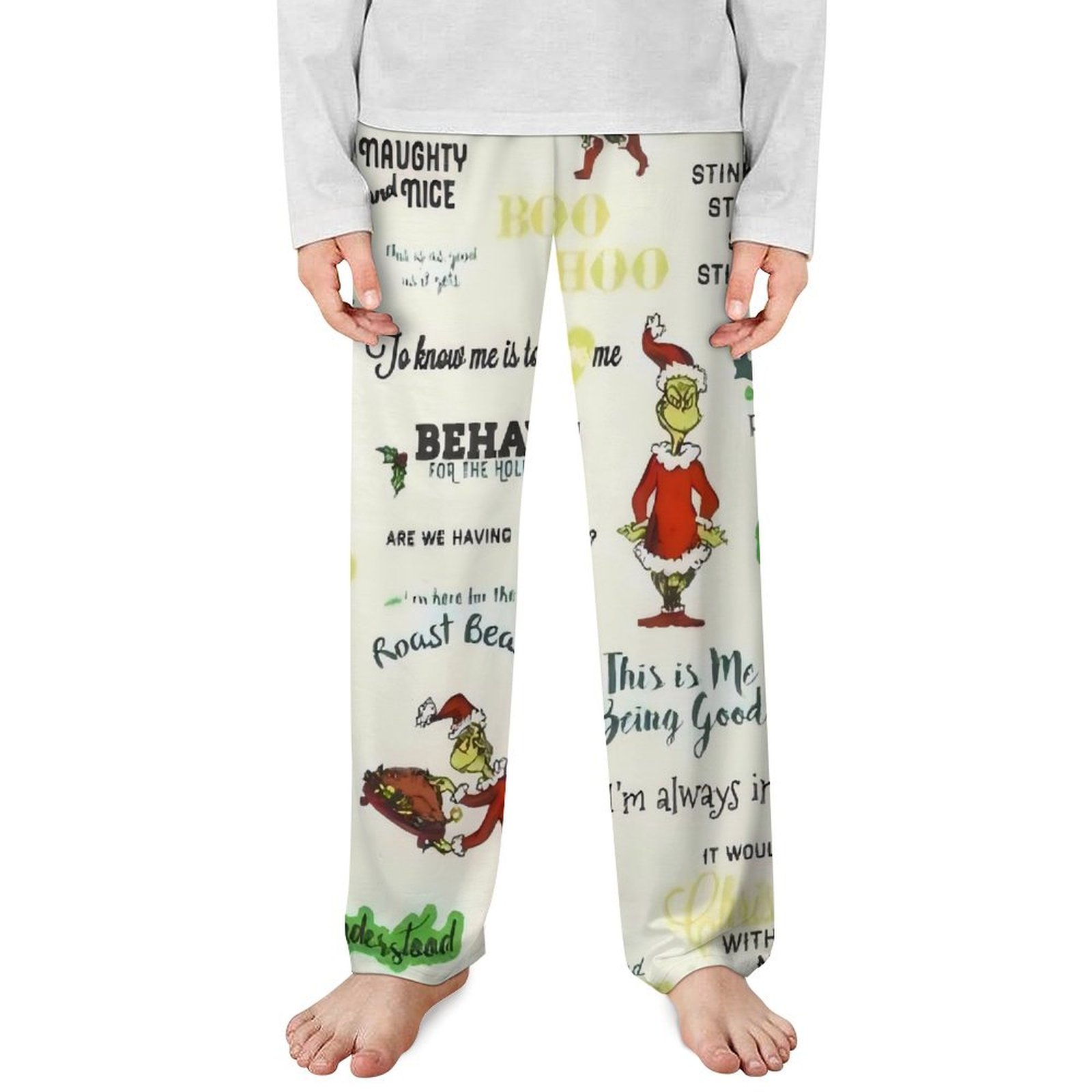 How The G.rinch Stole Boys Cartoon Straight Pajama Pants 100CM ...