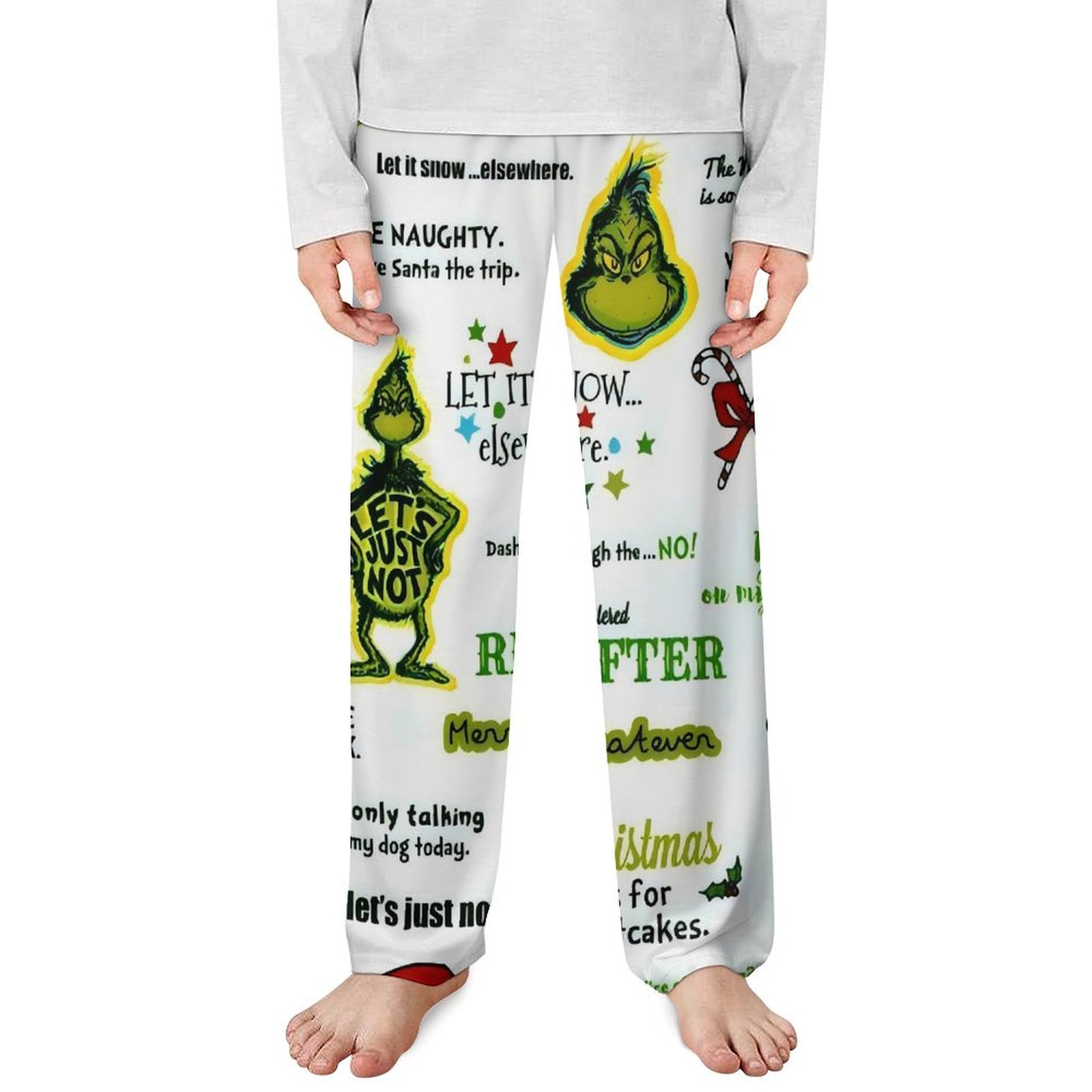 How The G.rinch Stole Boys Cartoon Straight Pajama Pants 150CM ...