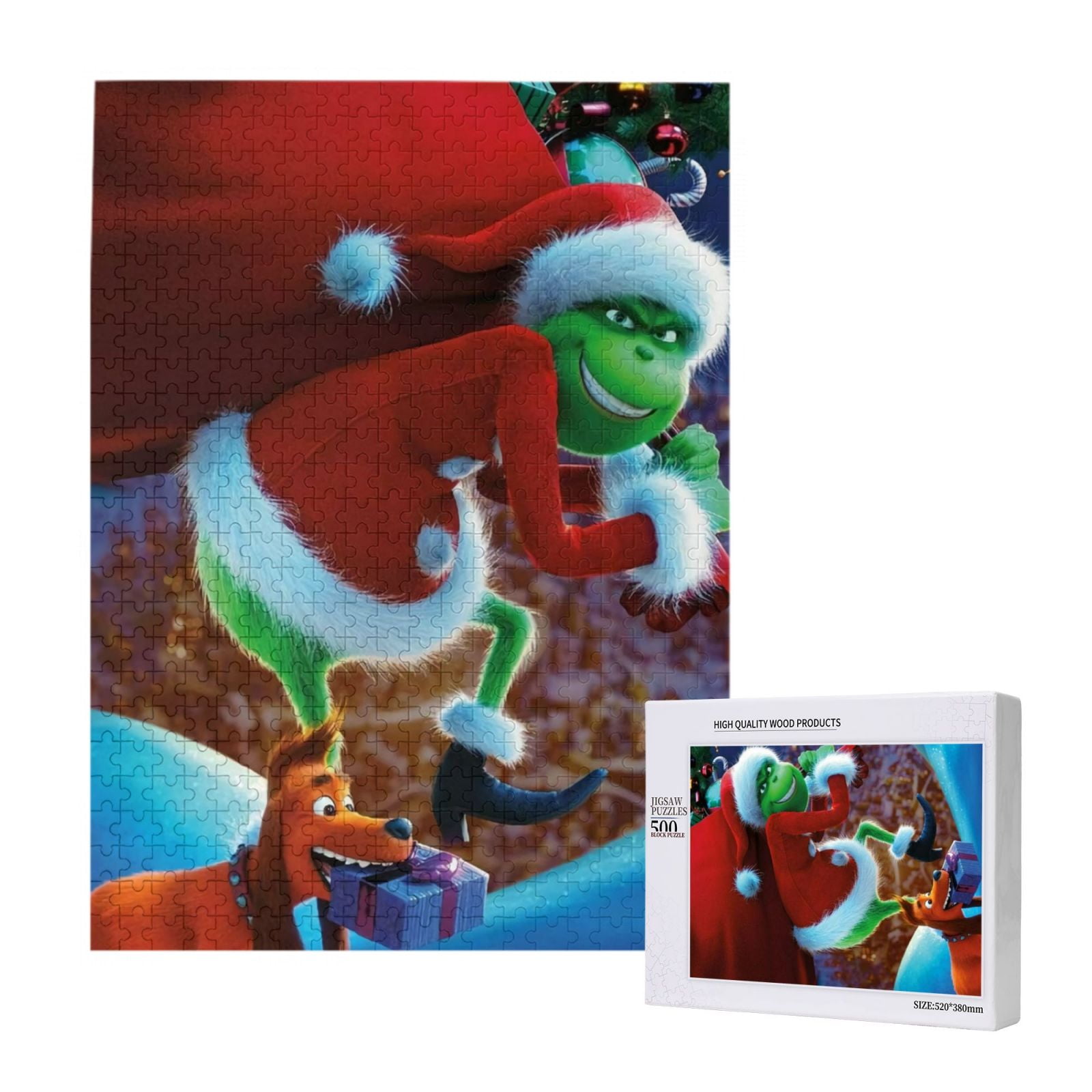 How The Grinch Stole Christmas Anime Puzzles Boys Girls Teens 300/500 ...