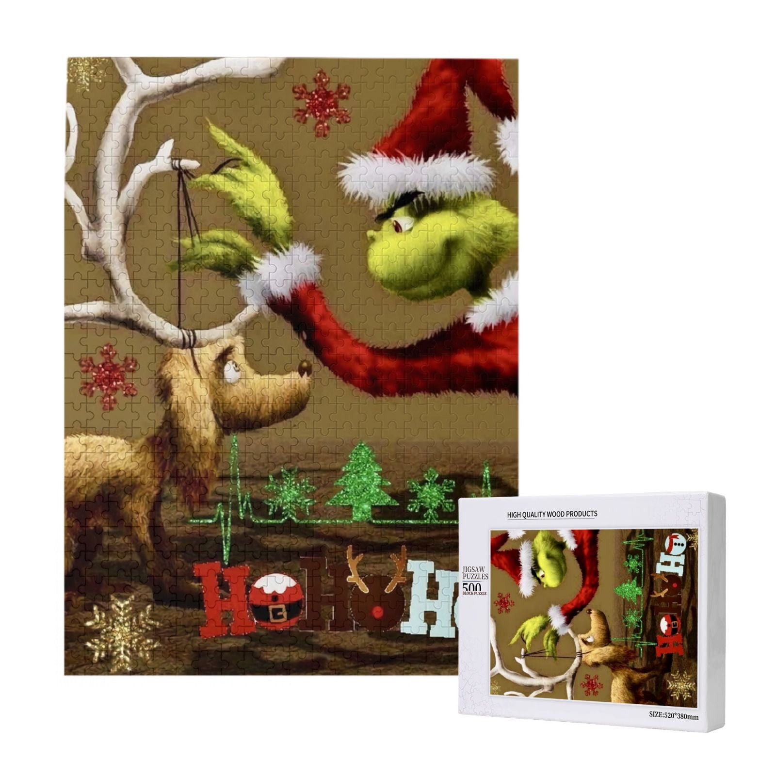 How The Grinch Stole Christmas Anime Puzzles Boys Girls Teens 300/500 ...