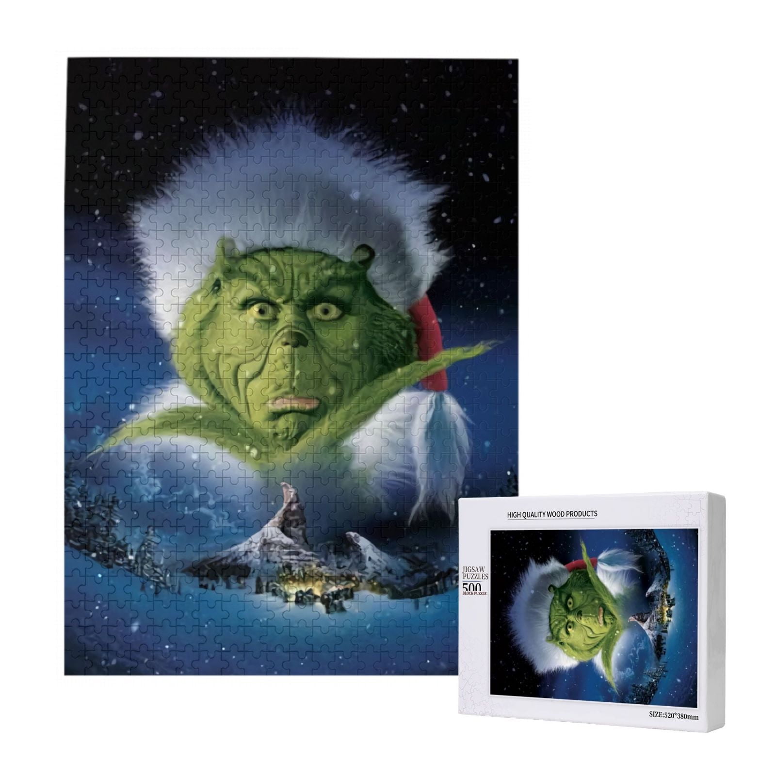 How The Grinch Stole Christmas Anime Puzzles Boys Girls Teens 300/500 ...