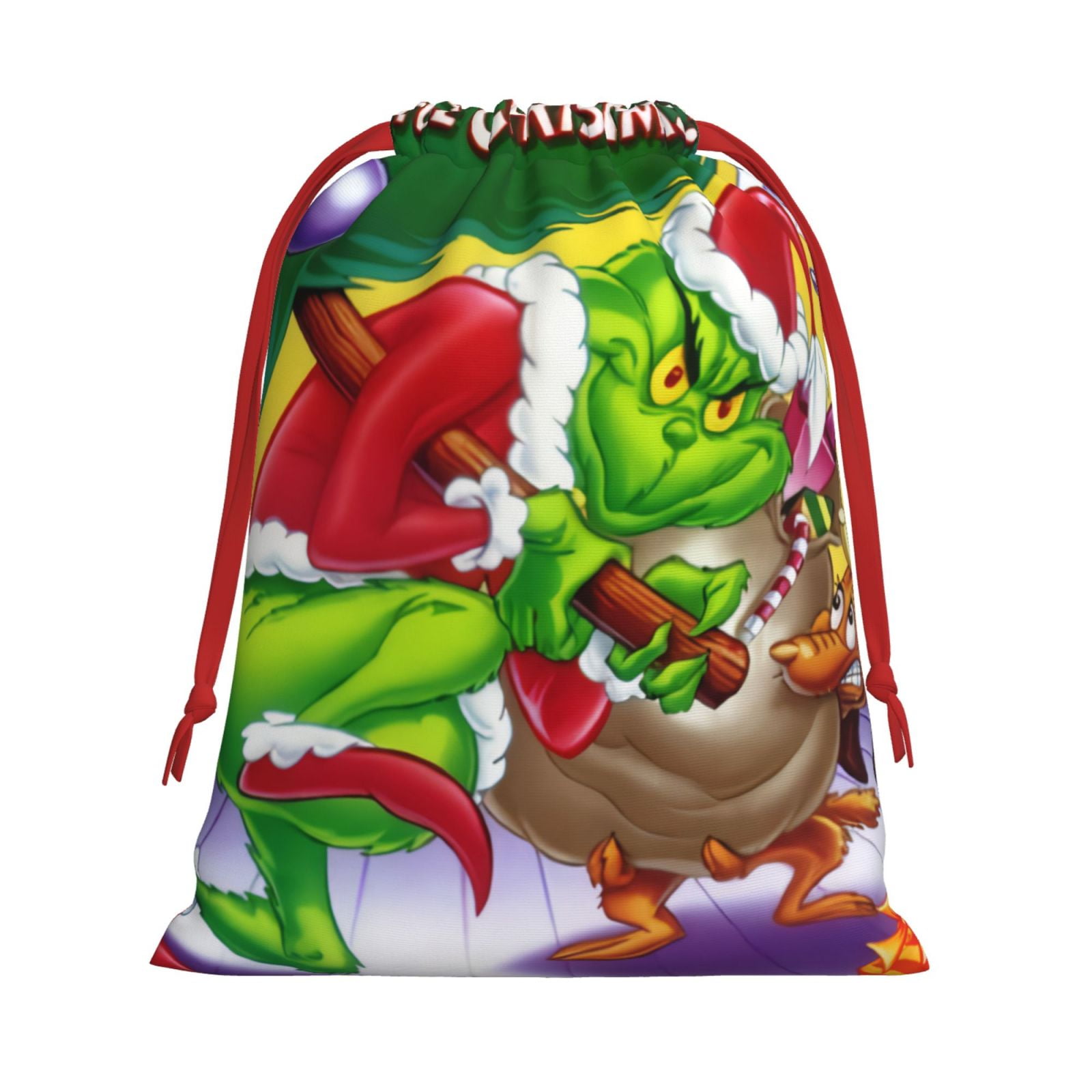 How The Grinch Stole Christmas Drawstring Bag For Kids Adults Gifts ...