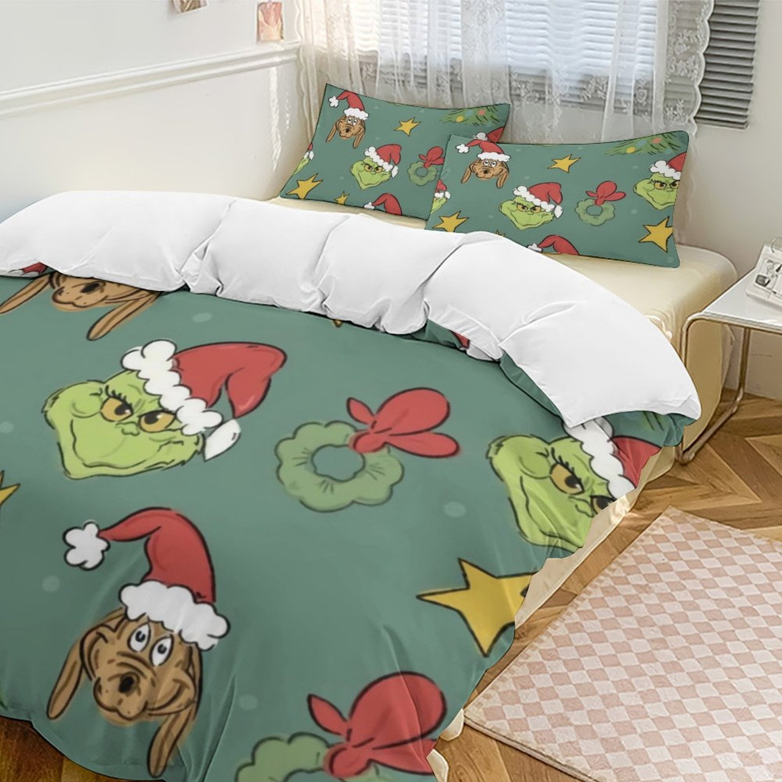How The Grinch Stole ChristmasCartoon Collection 3-Piece Comforter Set ...