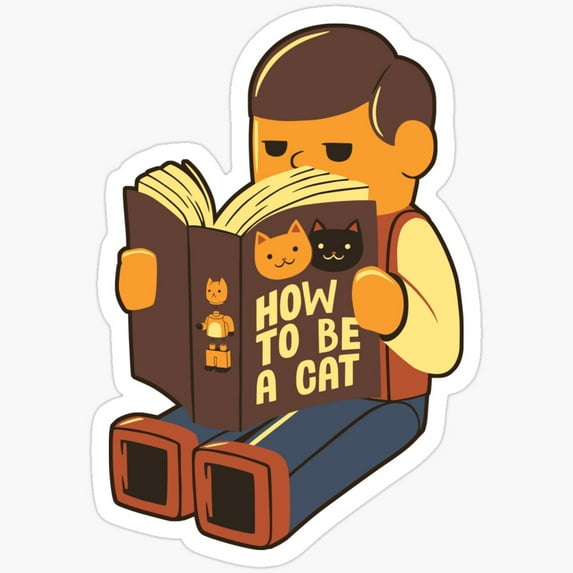 DOPASTICKER How To Be A Cat Perfect Gift Everyone Phone Decal Water ...