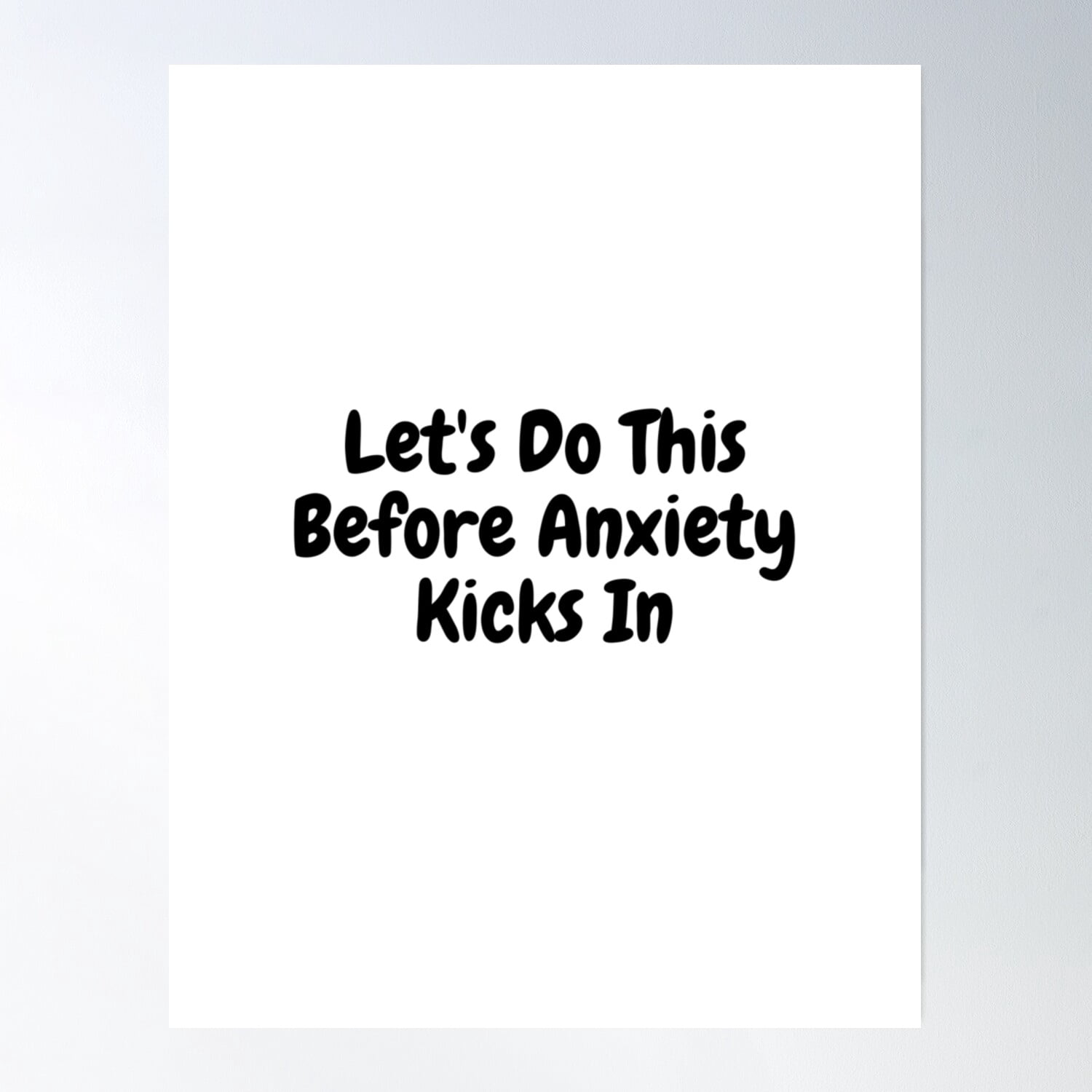 How To Carried My Problems Away ? Poster Wall Art, Modern Wall Decor ...
