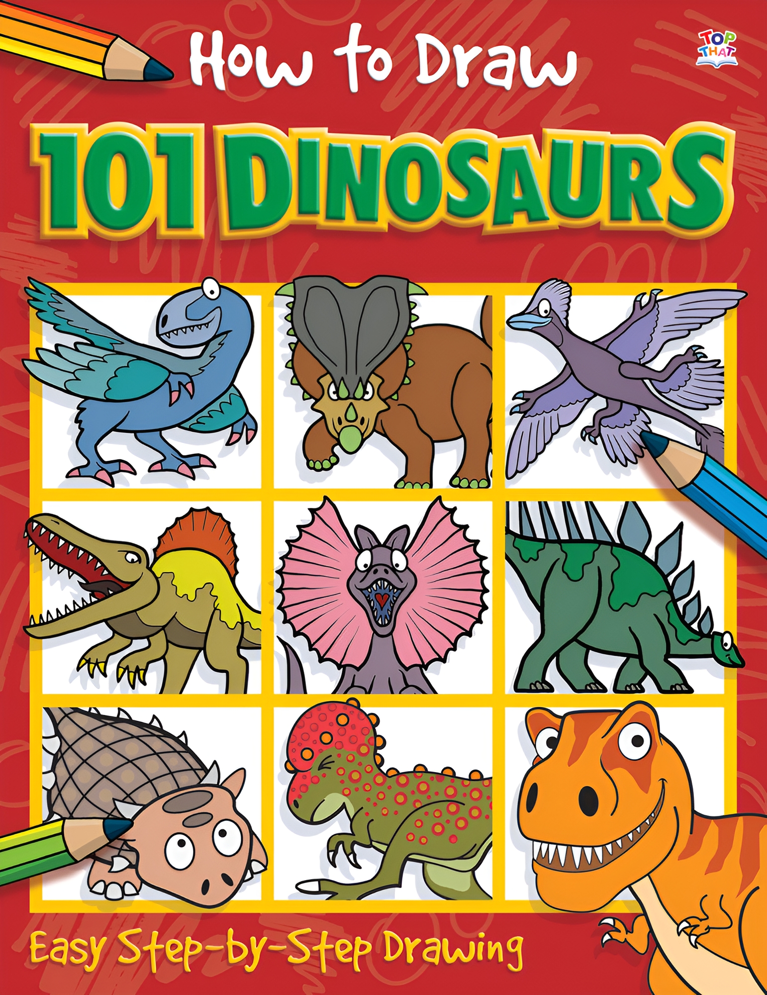 How To Draw 101: How to Draw 101 Dinosaurs (Paperback) - Walmart.com