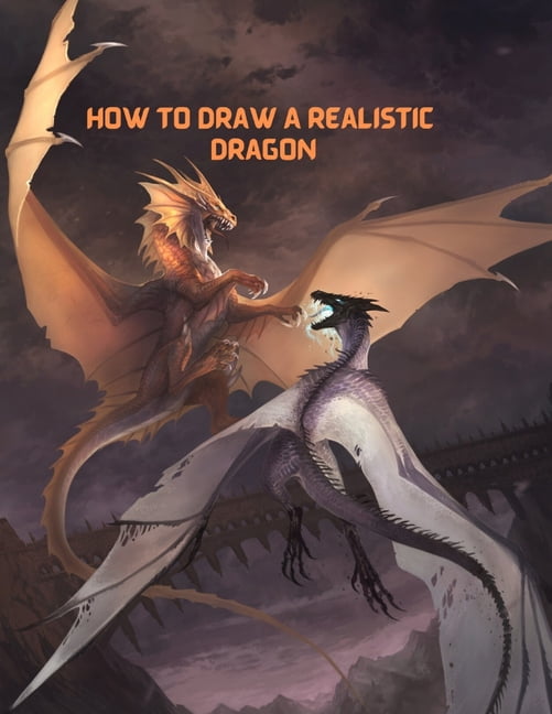 How To Draw A Realistic Dragon Head Step By Step