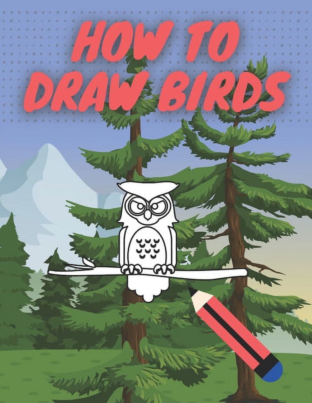 How To Draw Birds : Step By Step Guide For Kids With Penguin Eagle ...