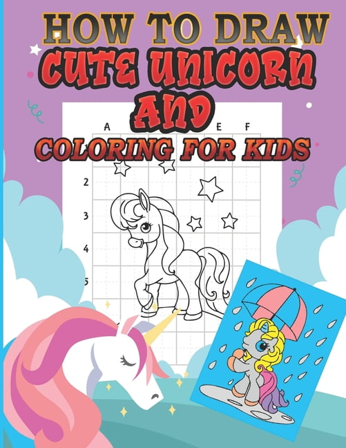 Unicorns Drawings In Color