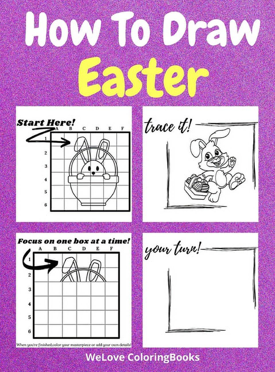 How To Draw Easter : A Step-by-Step Drawing and Activity Book for Kids ...