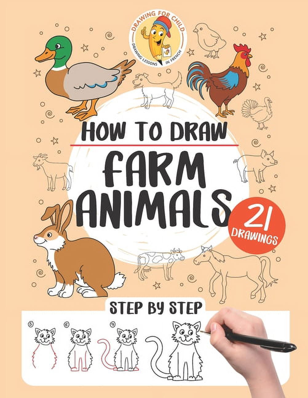 How To Draw Farm Animals - Walmart.com