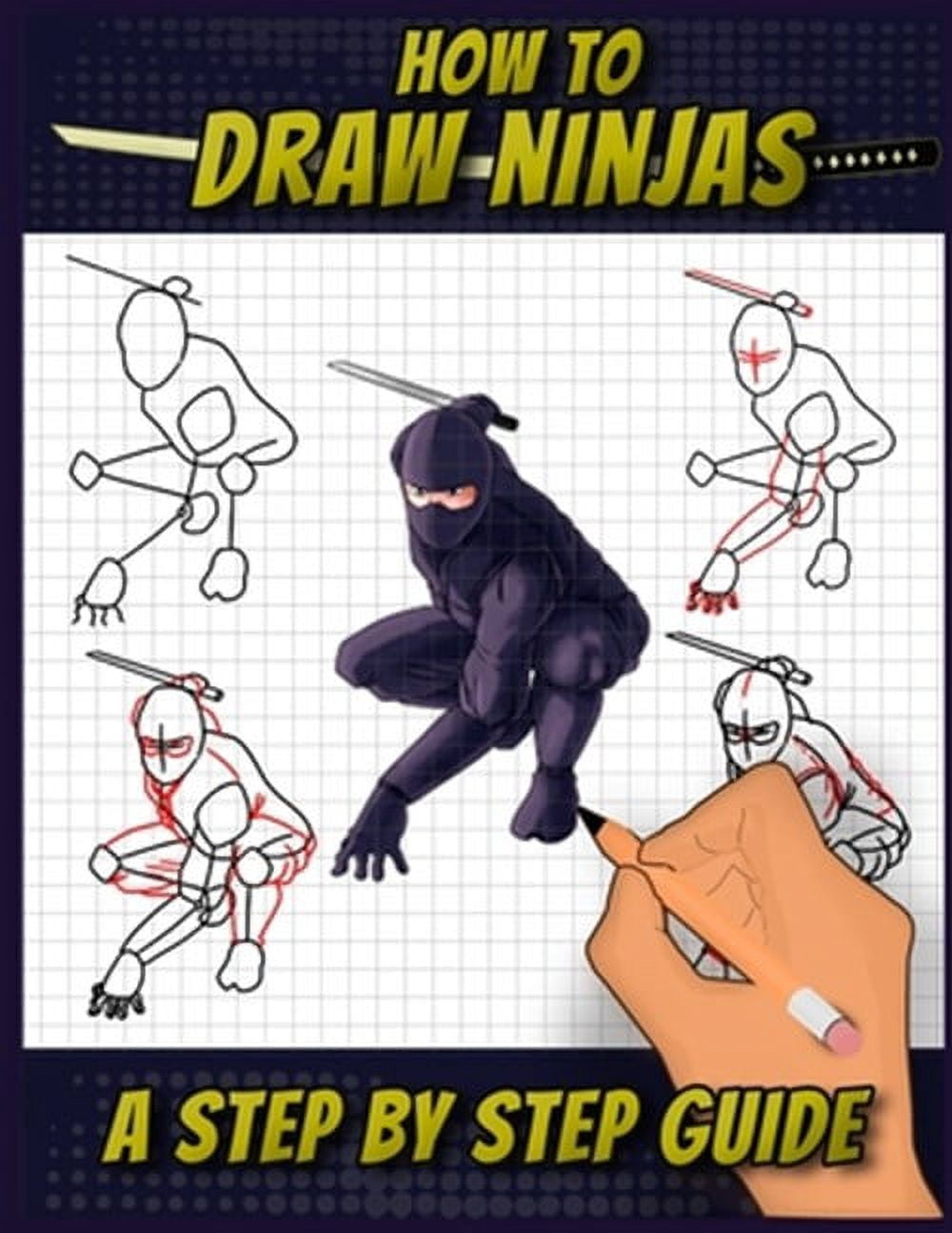 How To Draw Ninjas: A Step by Step Guide Ninjitsu Bansenshūkai themed ...
