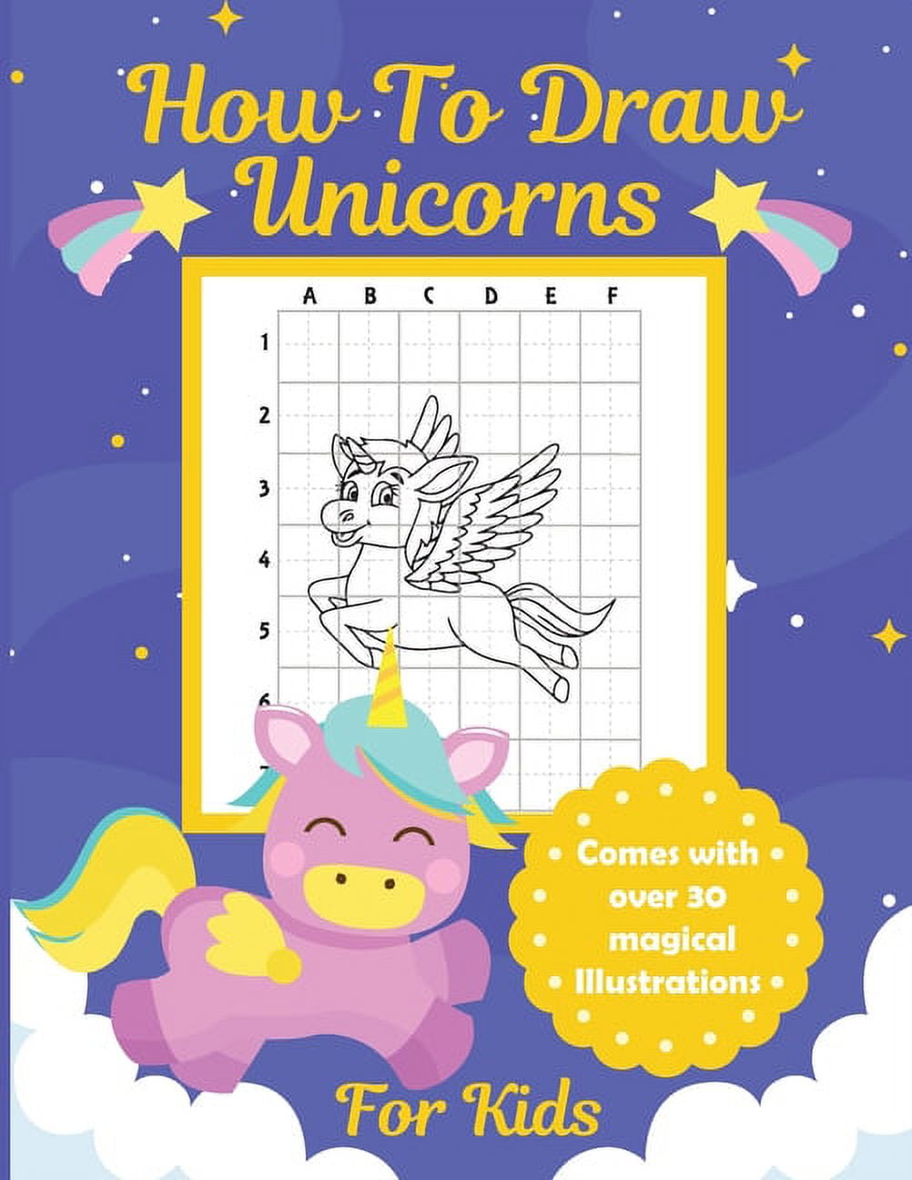 How To Draw Unicorns For Kids: Learn To Draw | Easy Step By Step ...
