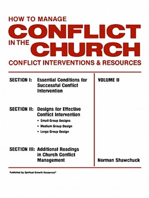 How To Manage Conflict In The Church, Conflict Interventions ...