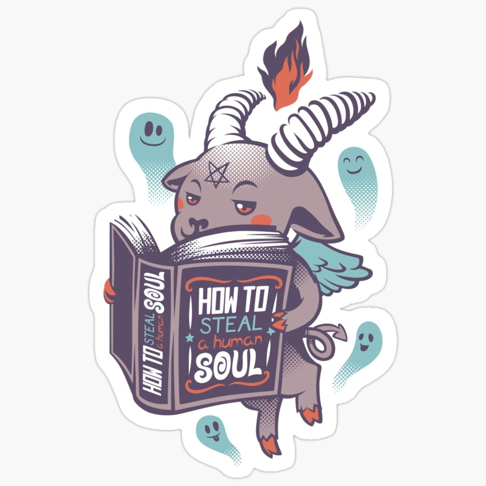 How To Steal A Human Soul Sticker Phone Decal Water Bottle Stickers Car ...