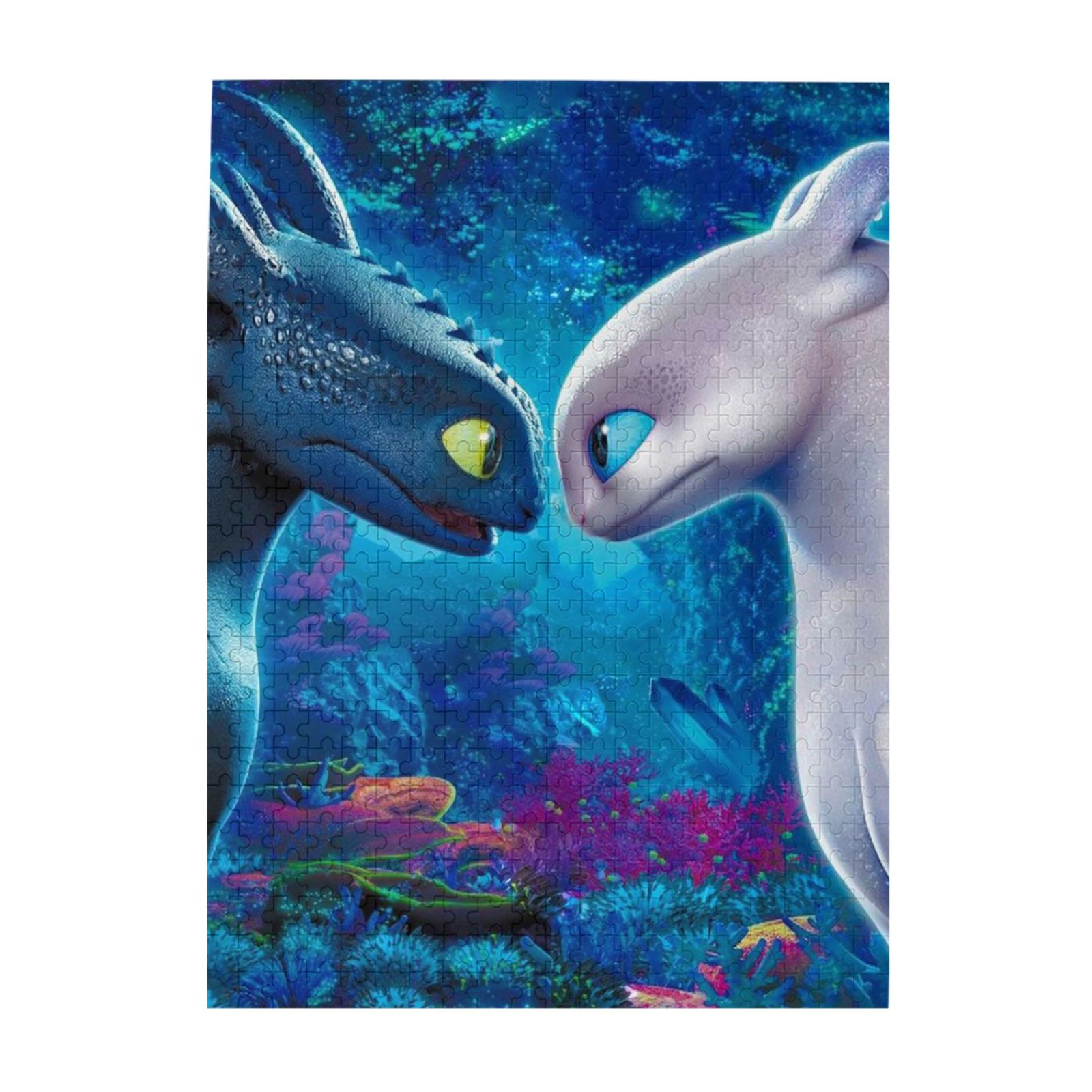 How To Train Your Dragon 500 Pieces Wooden Jigsaw Puzzle Intellectual ...