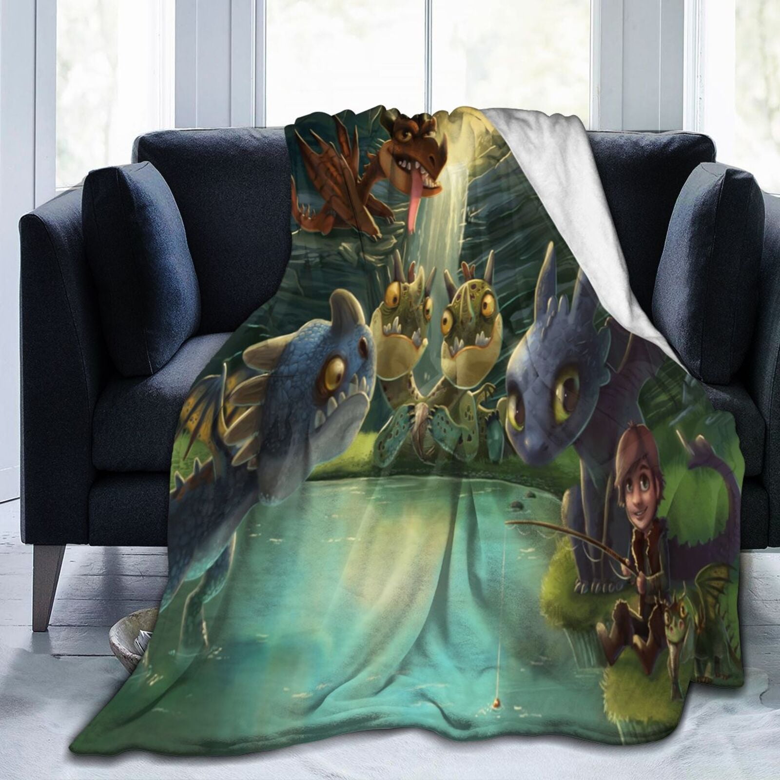 How To Train Your Dragon Blanket 50"X40" Soft Cozy Warm All Season ...