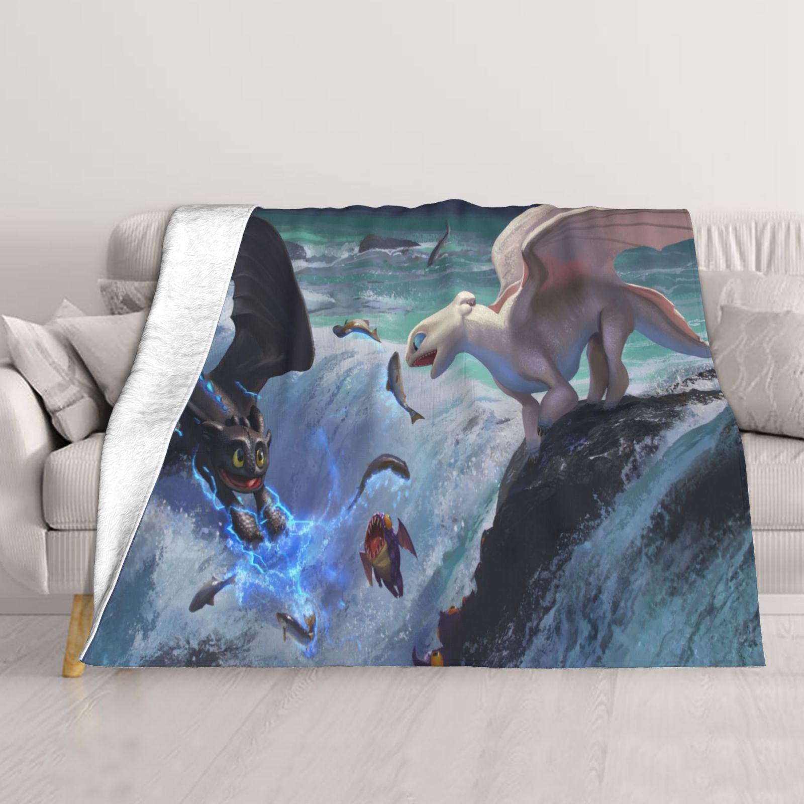 How To Train Your Dragon Blanket 80"X60" Soft Cozy Warm All Season ...