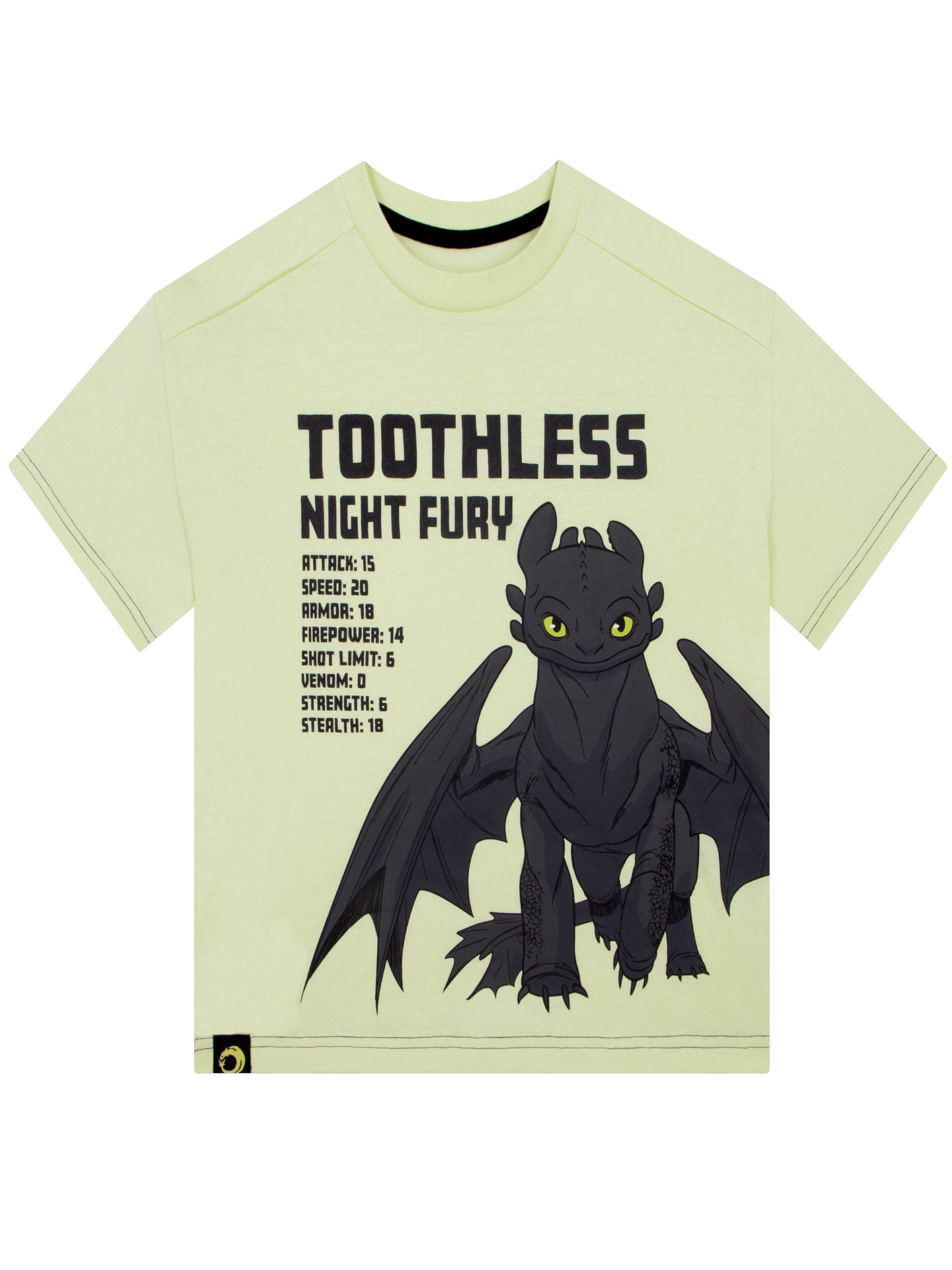 How To Train Your Dragon Boys Night Fury T-Shirt Sizes 6-14 - Walmart.com