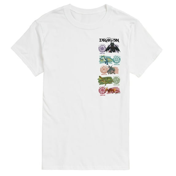 How To Train Your Dragon - Dragon Column - Men's Short Sleeve Graphic T ...