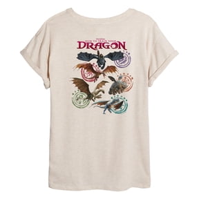How To Train Your Dragon - Astrid - Women's Oversized Graphic T-Shirt ...
