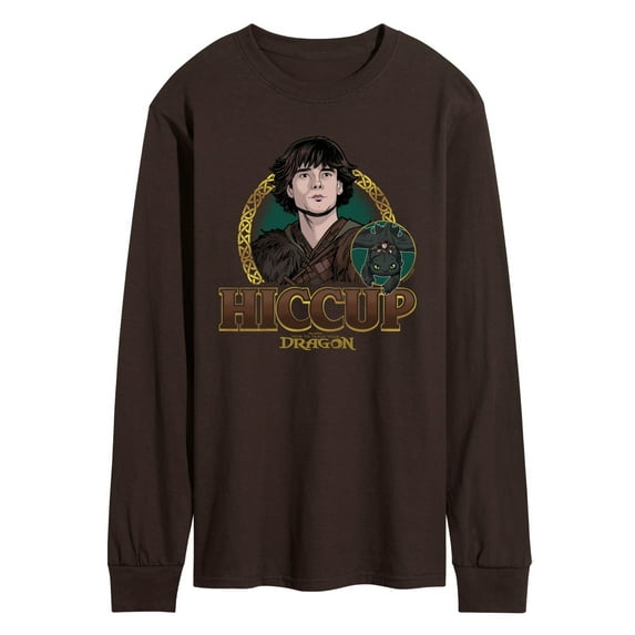 How To Train Your Dragon - Hiccup - Men's Long Sleeve Graphic T-Shirt ...
