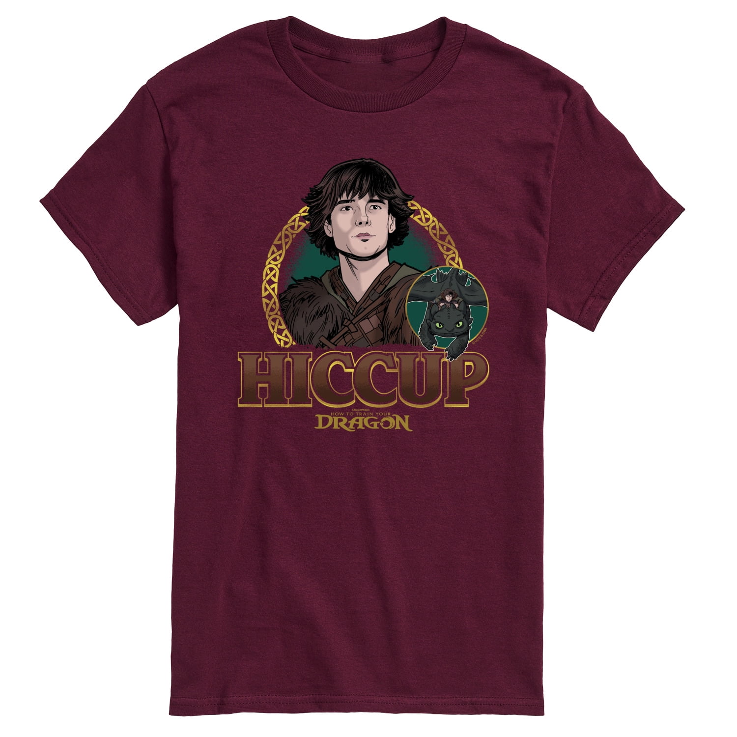 How To Train Your Dragon - Hiccup - Men's Short Sleeve Graphic T-Shirt ...