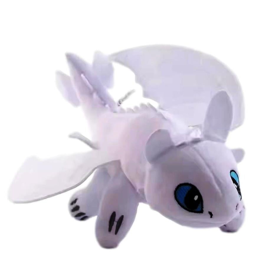 How To Train Your Dragon Light Fury 7 Inch Tall Plush Toy Figure ...