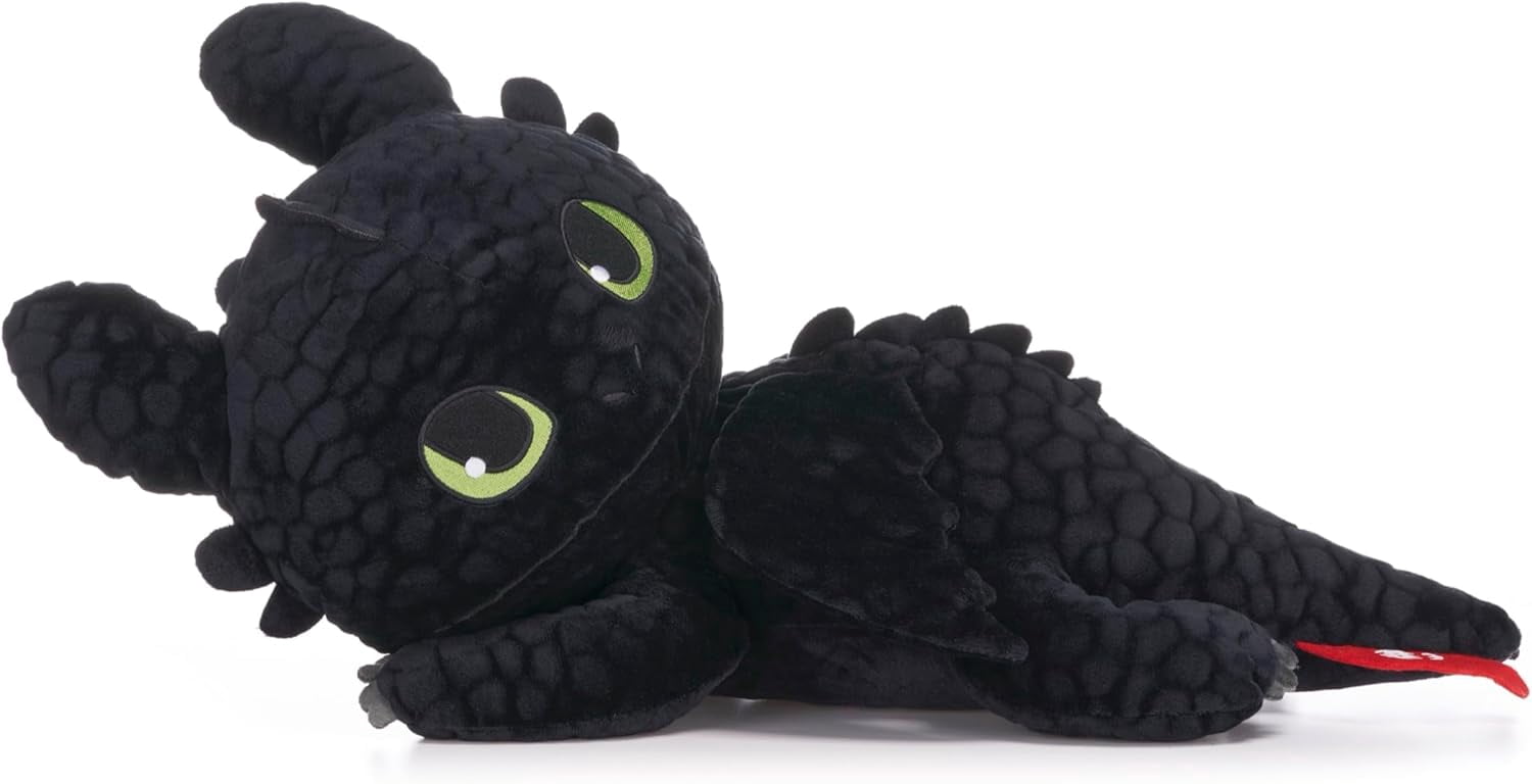 How To Train Your Dragon Movie 18 Inch Lying Toothless Dragon Soft ...