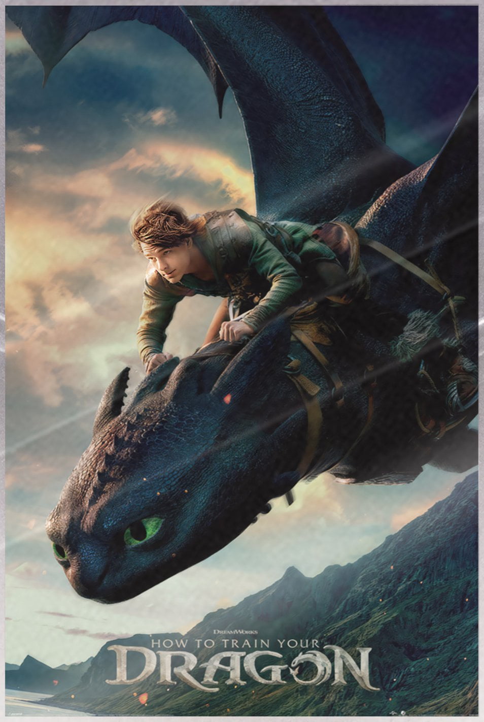 How To Train Your Dragon - Movie Poster (Toothless & Hiccup) (Size: 24 ...