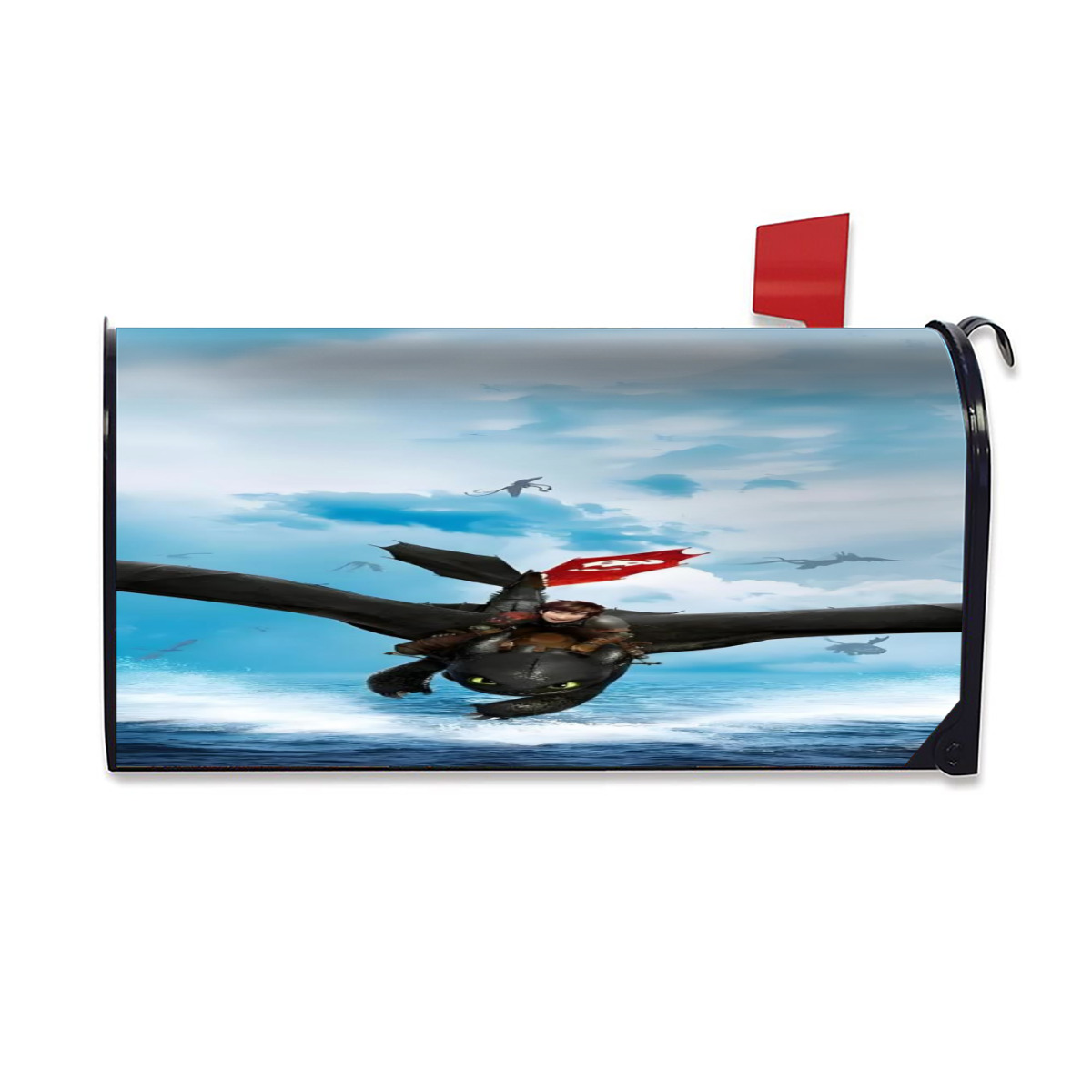 How To Train Your Dragon Personalized mailbox cover both sides ...