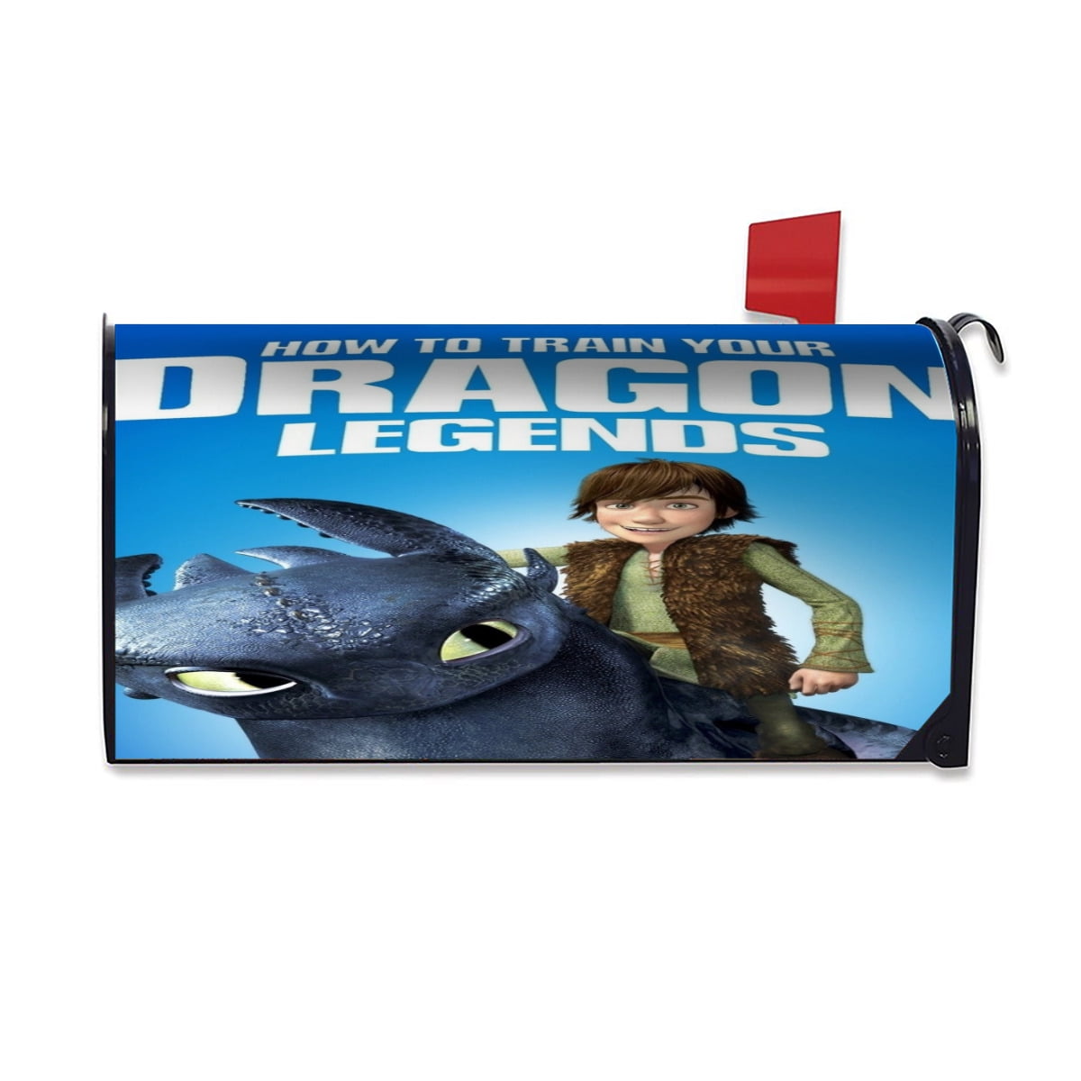How To Train Your Dragon Personalized mailbox cover both sides ...