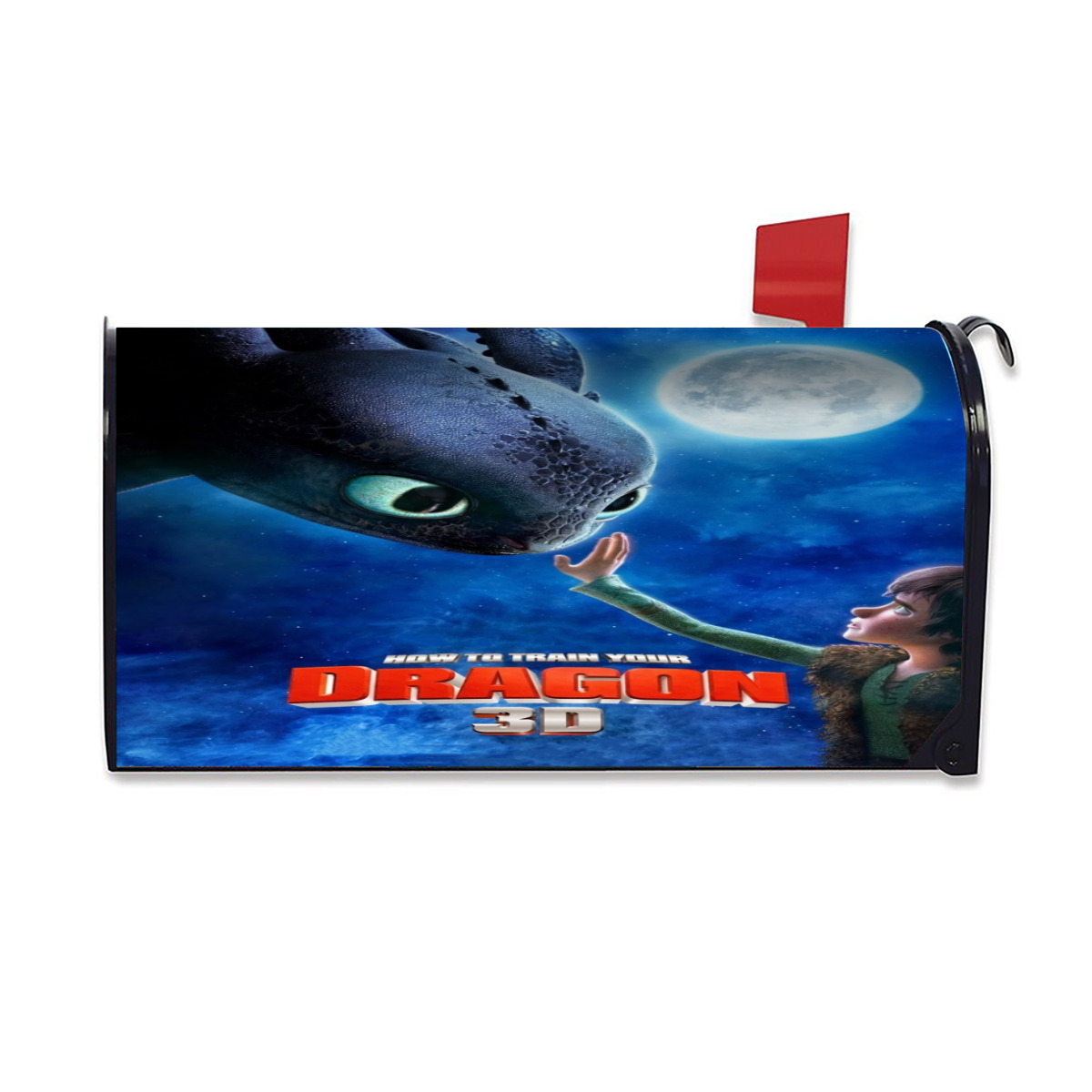 How To Train Your Dragon Personalized mailbox cover both sides ...