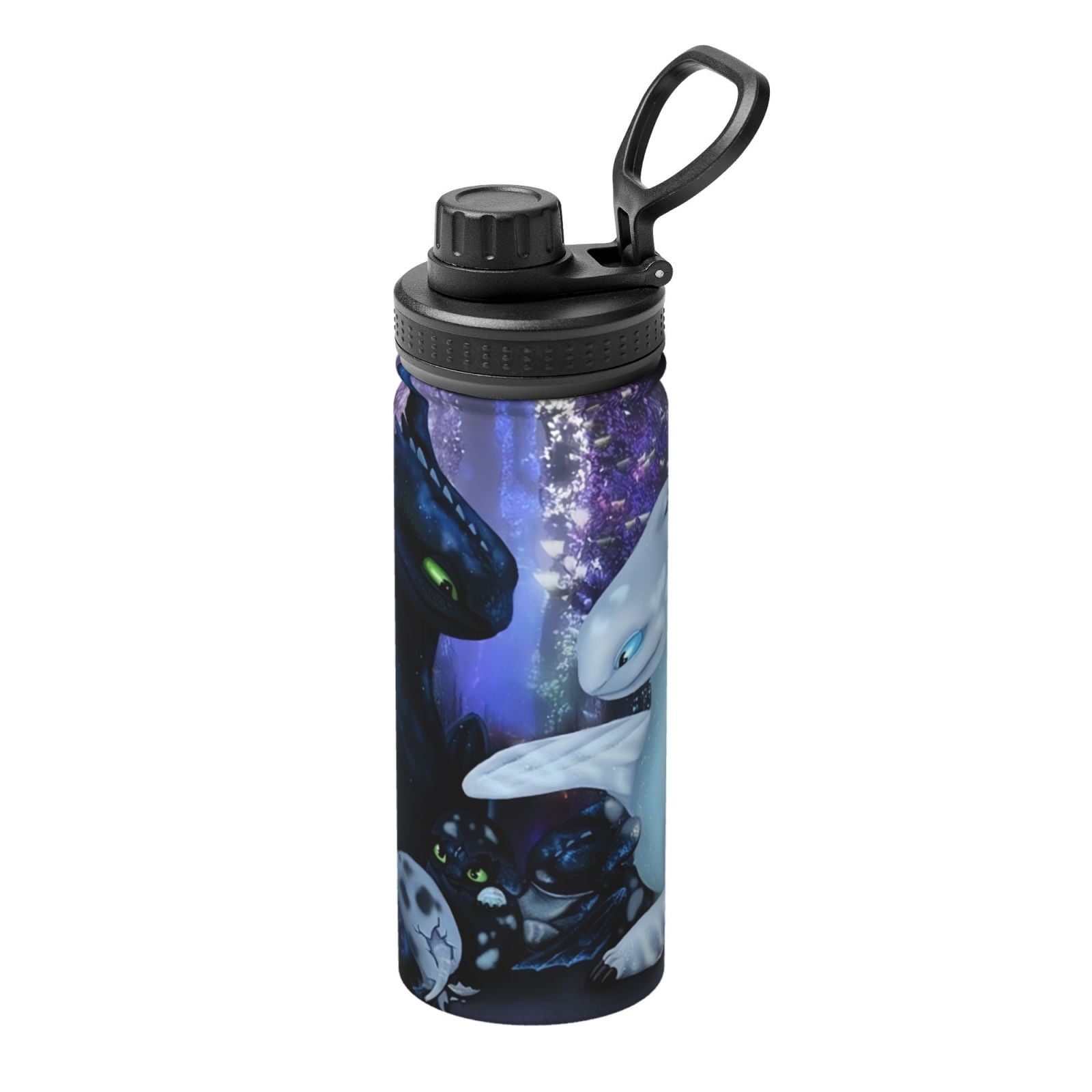 How To Train Your Dragon Toothless 18 Oz Water Bottle Insulated ...