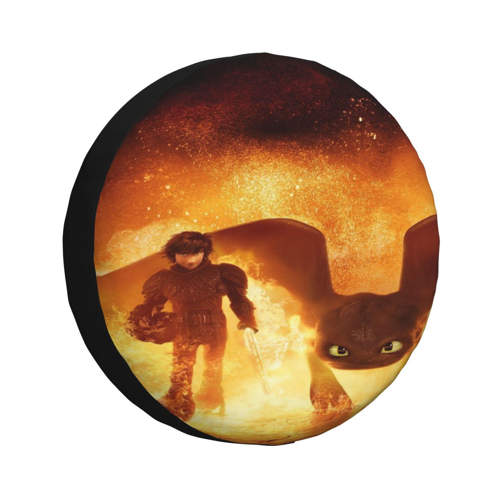 How To Train Your Dragon Toothless (66) Spare Tire Cover Waterproof ...