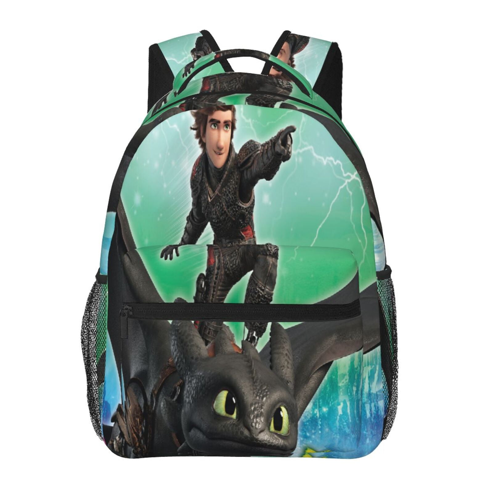 How To Train Your Dragon Toothless Backpack Lightweight Backpacks Large ...