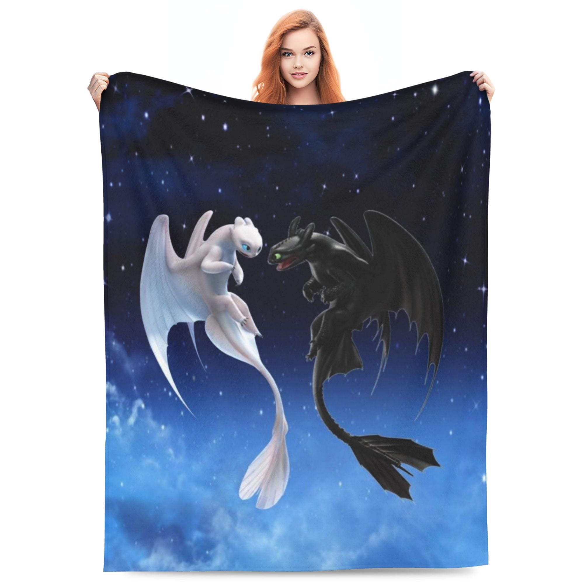 How To Train Your Dragon Toothless Blanket Flannel Fleece Bed Blanket ...