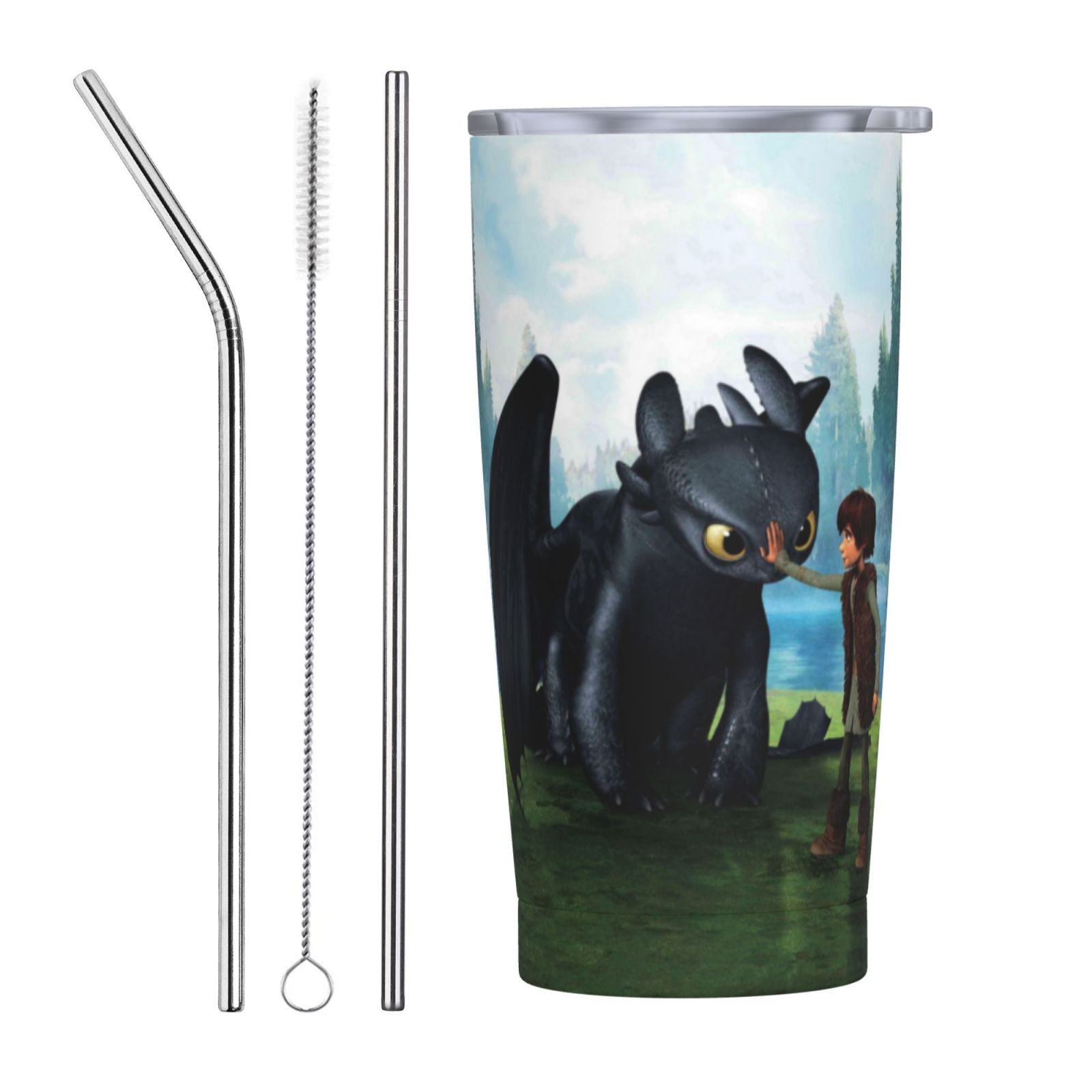 How To Train Your Dragon Toothless Coffee Mug Insulated Stainless Steel ...
