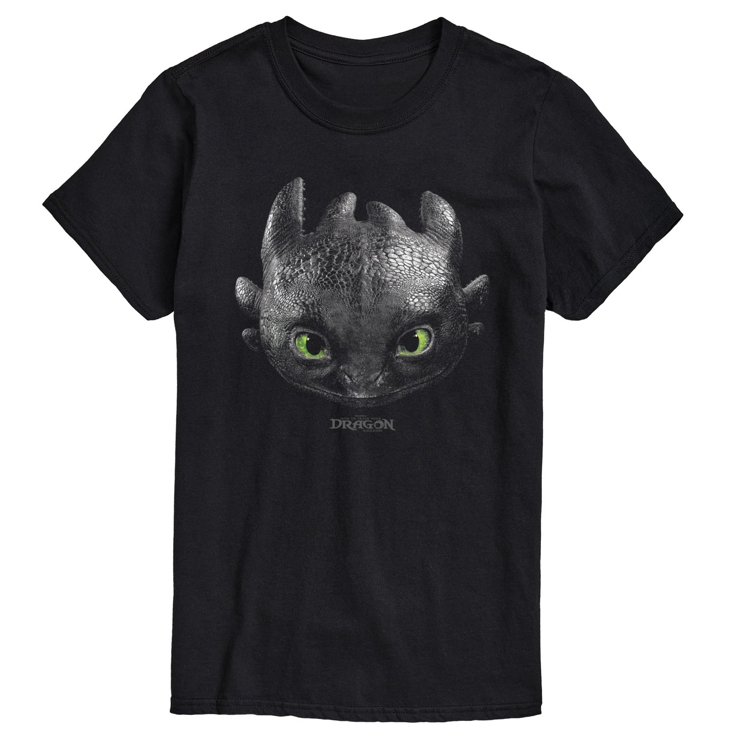 How To Train Your Dragon - Toothless Head Oversized - Men's Short ...