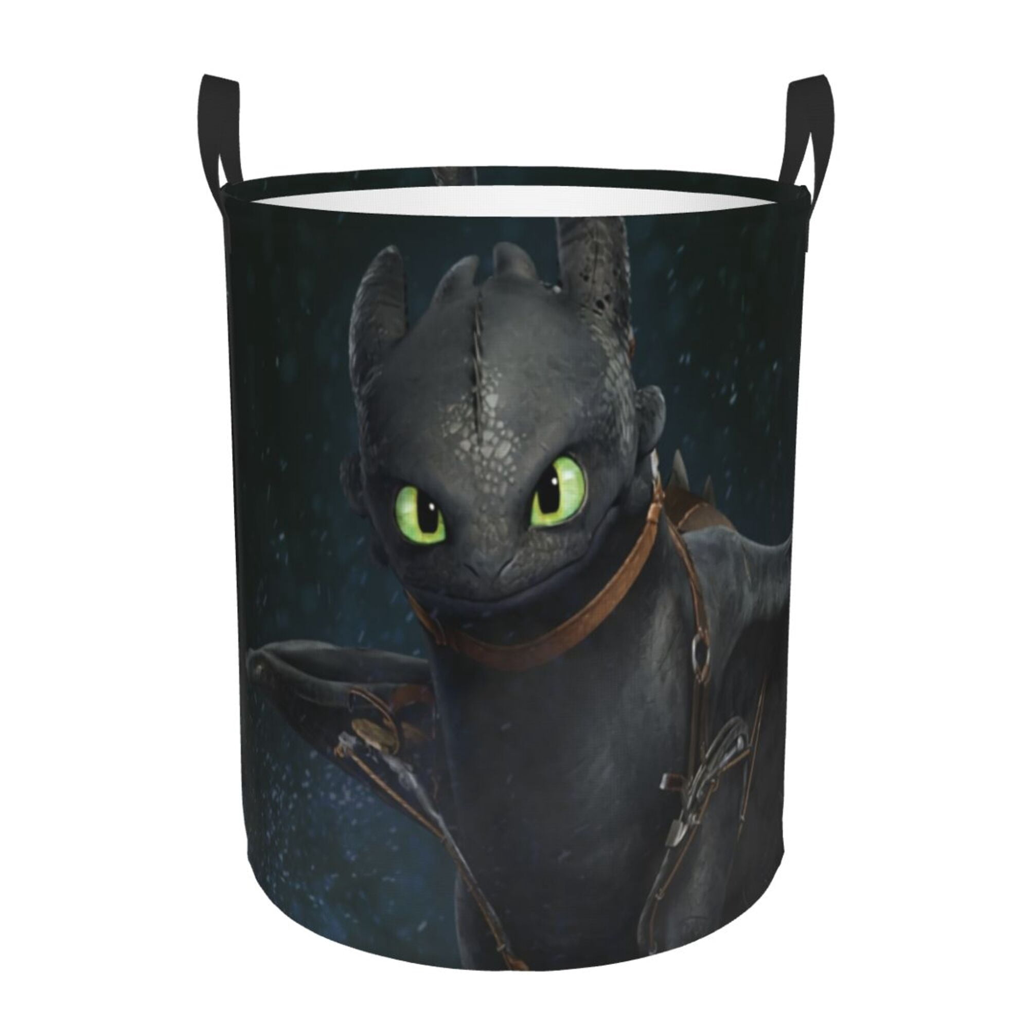 How To Train Your Dragon Toothless Large Laundry Hamper Basket Durable ...