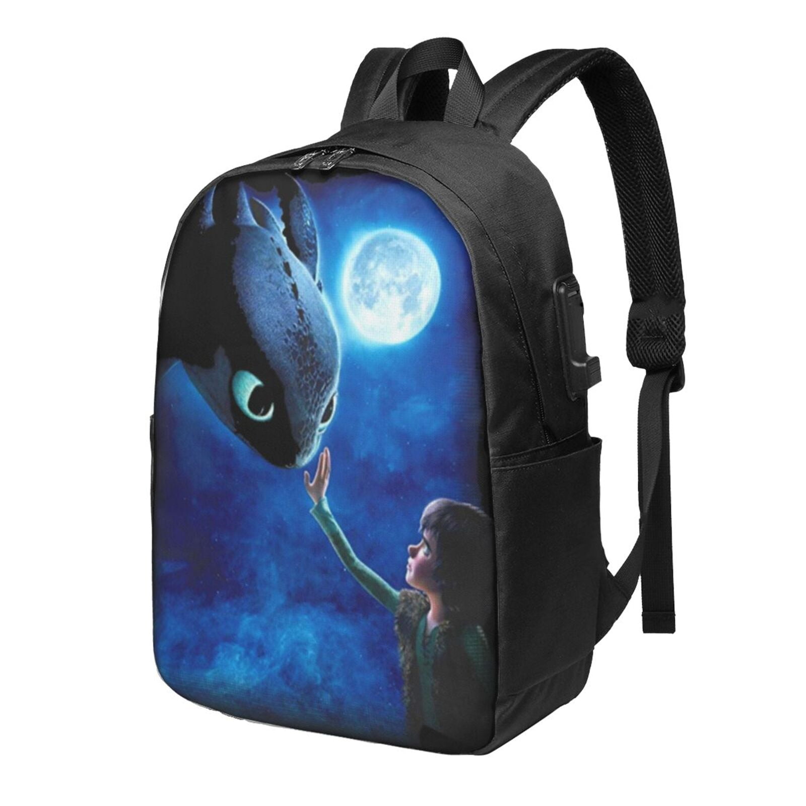How To Train Your Dragon Toothless Night Backpack Fashion Travel ...