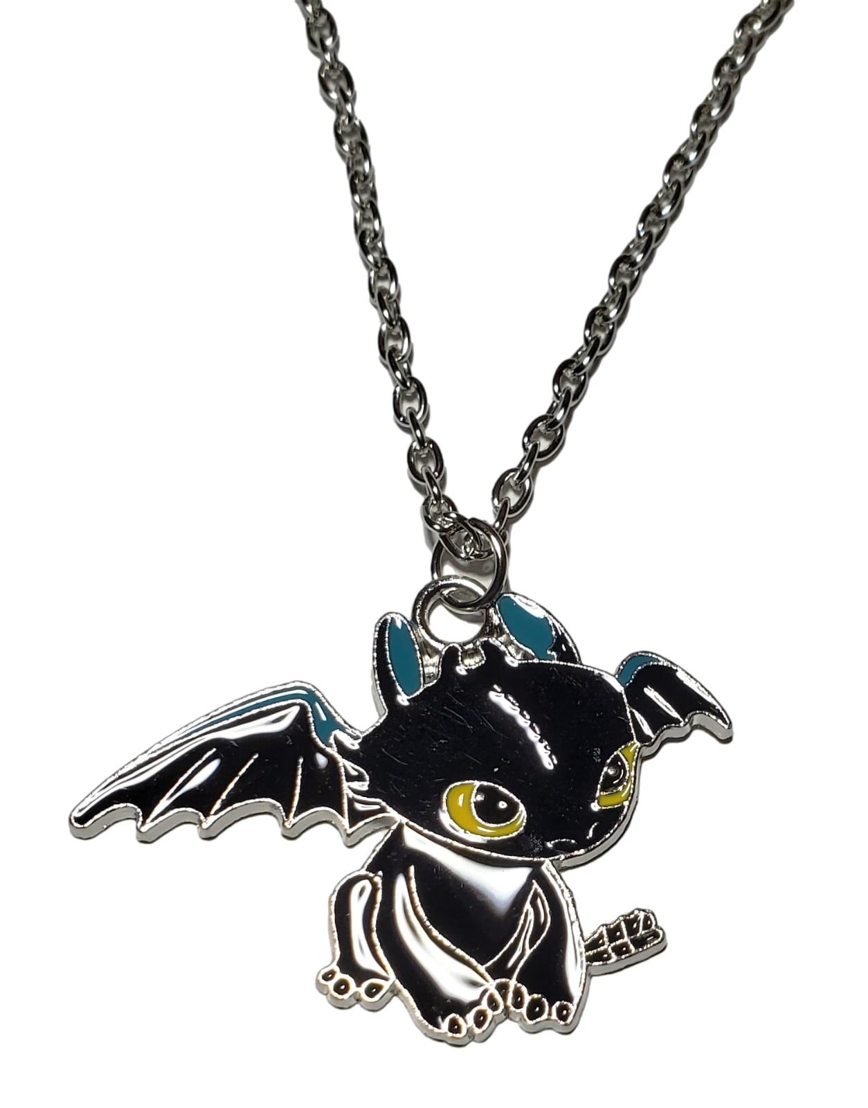 How To Train Your Dragon Toothless Night Fury Enamel Metal Pendant ...