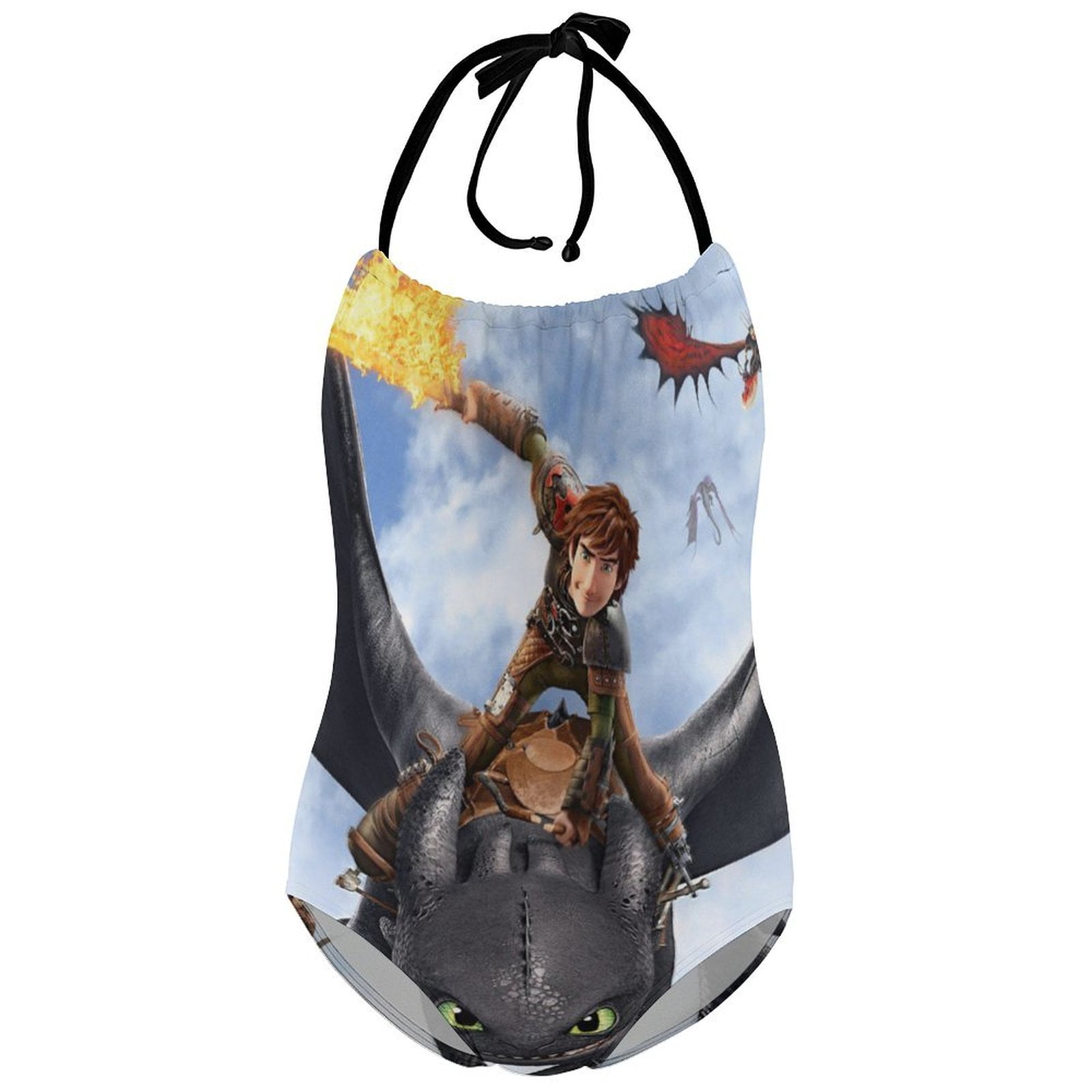 How To Train Your Toothless Dragon Girl's Swimsuit One-piece Summer ...