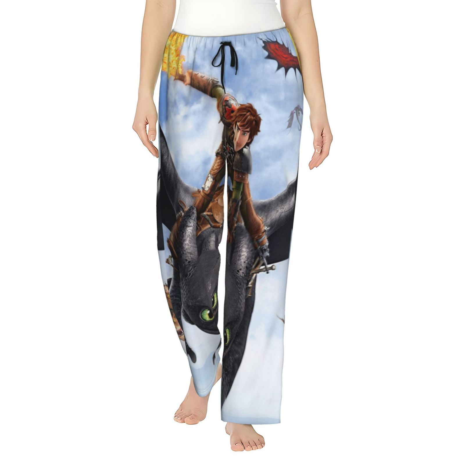 How To Train Your Toothless Dragon Women's Pajama Pants Lounge Daily ...